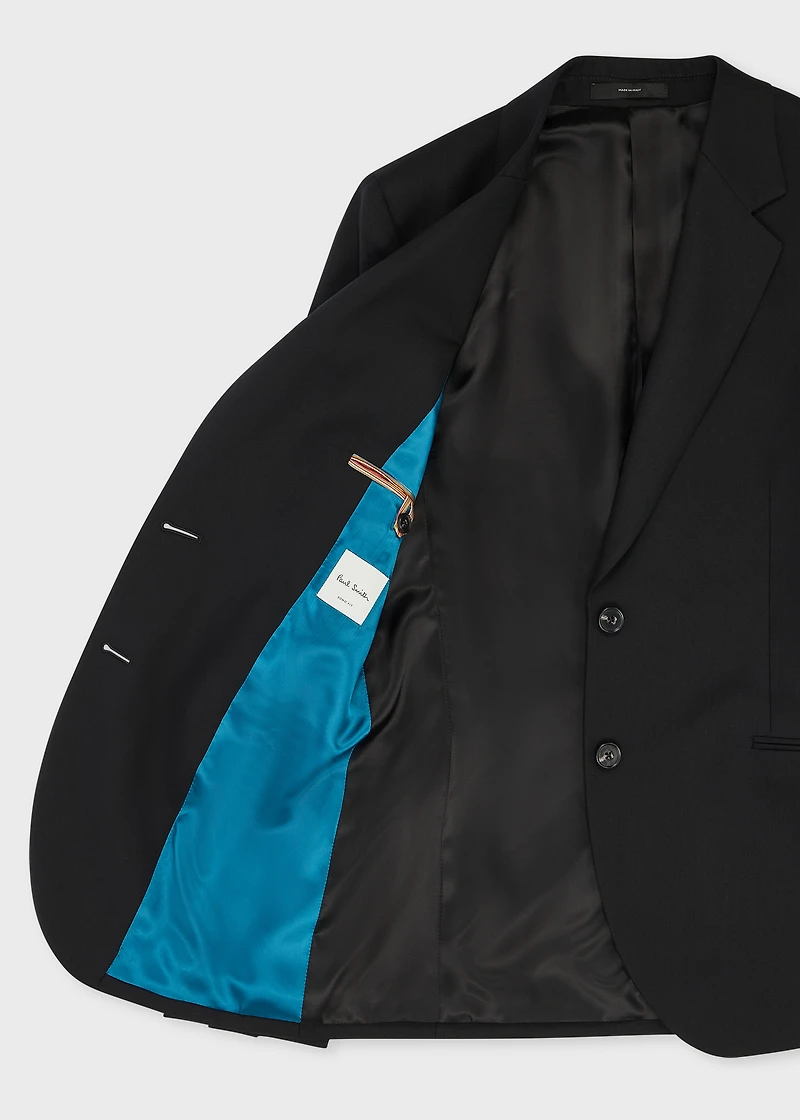 Paul Smith Women's A Suit To Travel - Black Wool Two-Button Blazer ...