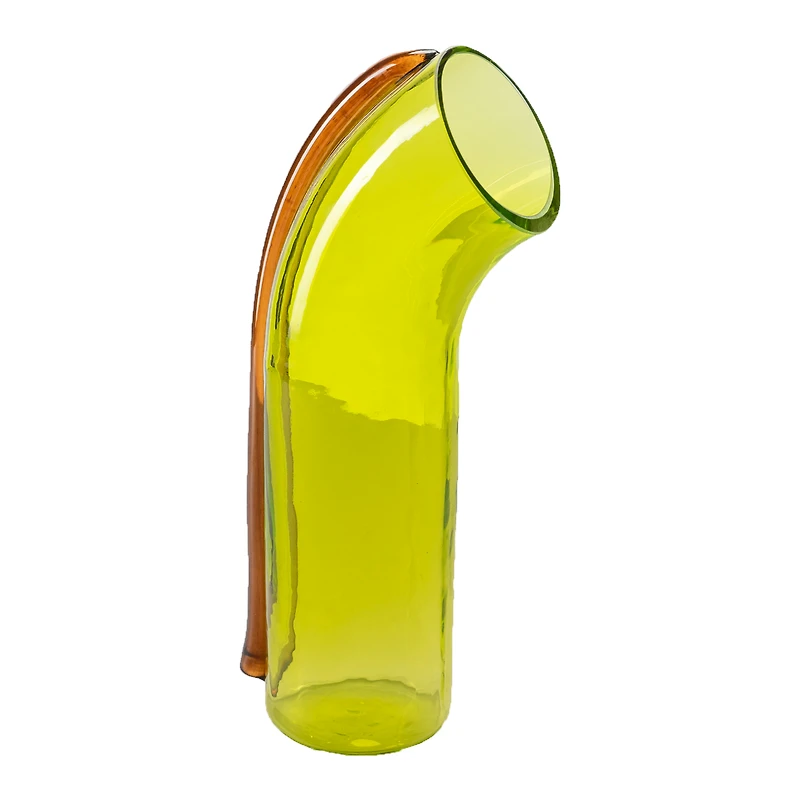 Ursula Futura | NESSIE Carafe - Lime with Brown Stripe | King's Cross