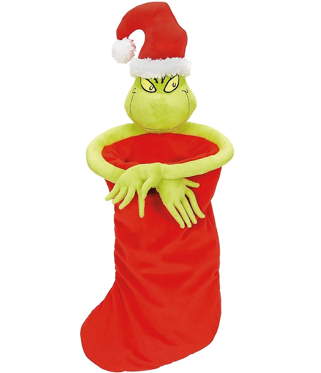 Grinch Collection by Snowpinions Grinch Plush Stocking at Hamilton ...