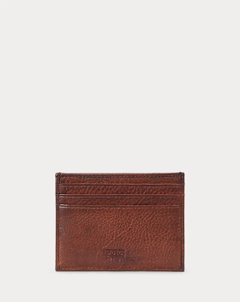 Shop Ralph Lauren Heritage Leather Card Case at Beverly Center in Los ...