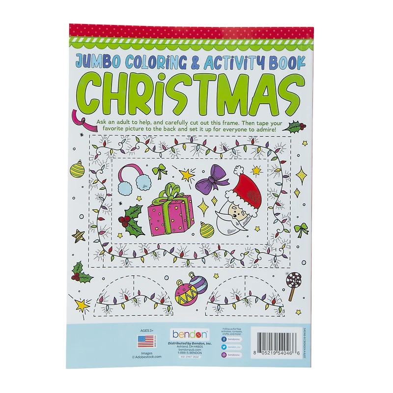 Five Below Jumbo christmas coloring & activity book at Hamilton Place ...