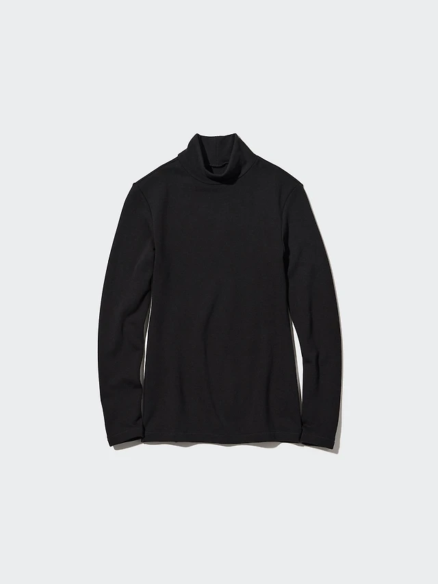 UNIQLO HEATTECH Ultra Warm High Neck T-Shirt | King's Cross