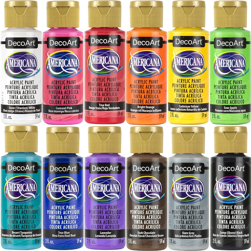 Americana® 12 Color Acrylic Paint Bundle at Hamilton Place in ...