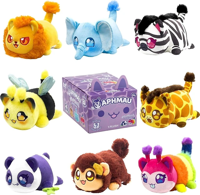 Bonkers Toys Aphmau MeeMeow 6-in Mini Mystery Plush Series 1 (Styles ...