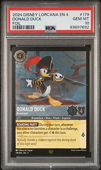 GameStop 2024 Disney Lorcana En 4-ursula's Return 179 Donald Duck ...