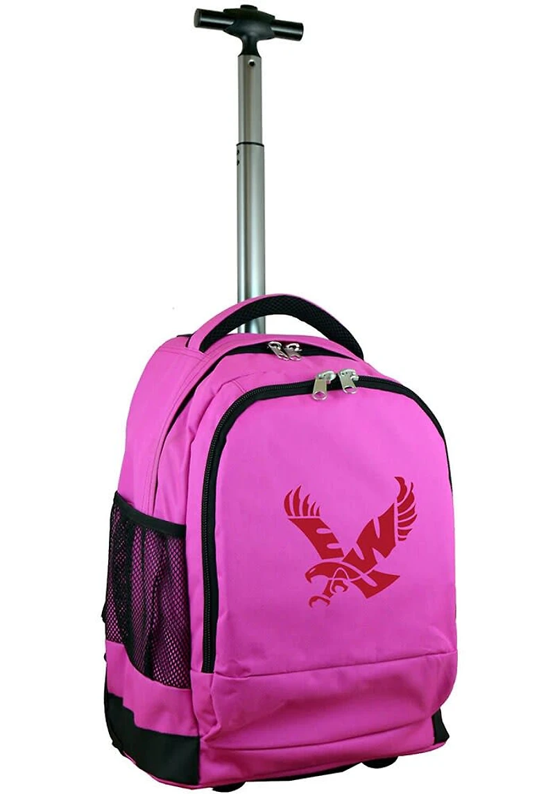 Rally House Eastern Washington Eagles Pink Wheeled Premium Backpack ...