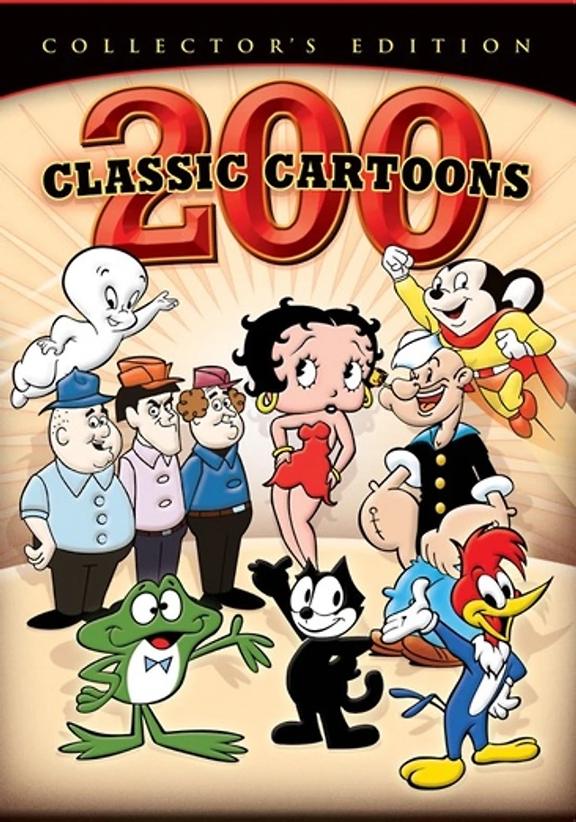 Vintage Stock 200 Classic Cartoons - USED at Hamilton Place in ...