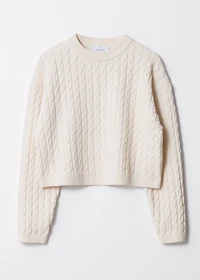& Other Stories Cable-Knit Wool Jumper | King's Cross