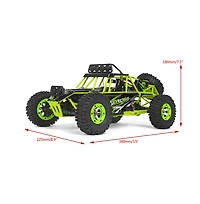 Bruce & Shark 1:12 Scale 31 Mph High-Speed Rc Off-Road Truck, 2.4GHz ...