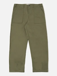 Universal Works Light Olive Twill Fatigue Pant | King's Cross
