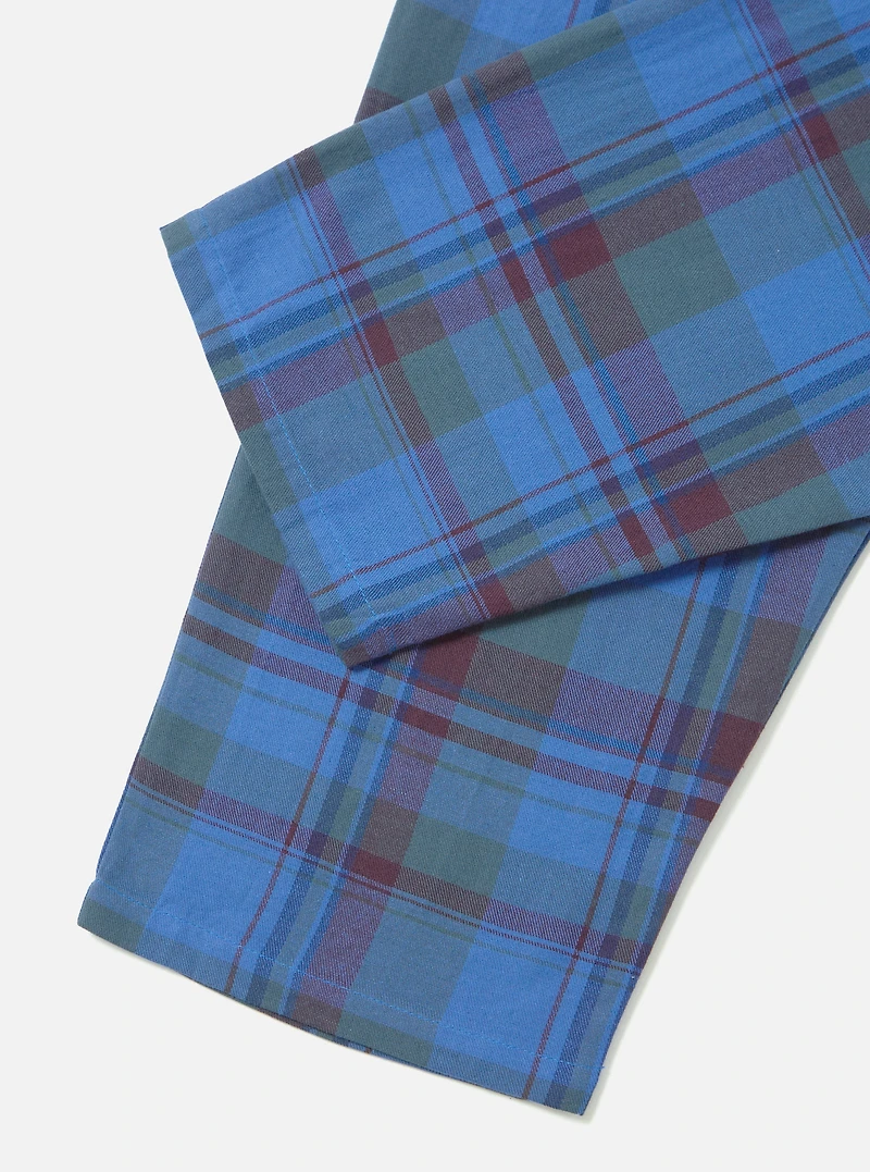 Universal Works Kip Check Long Pyjama Set | King's Cross