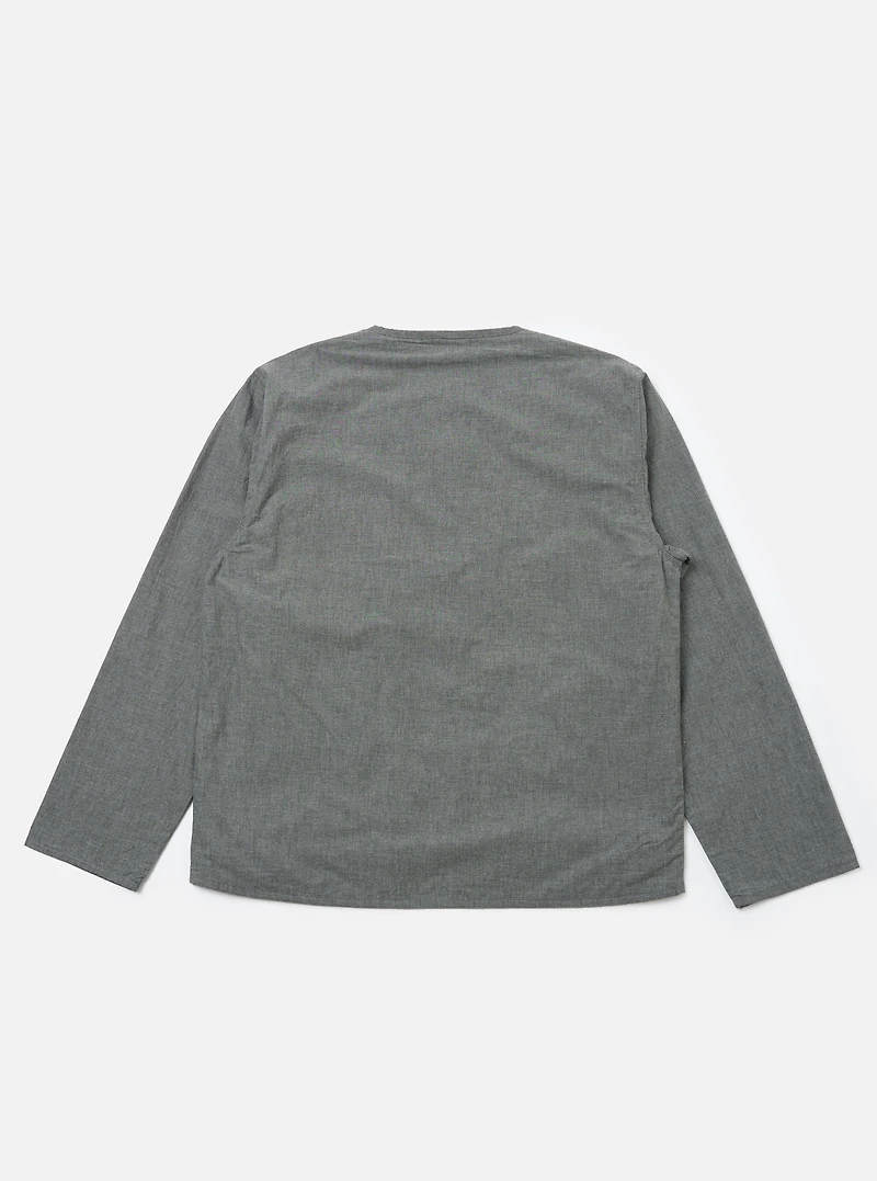 Universal Works Charcoal Organic Chambray Parachute Liner Jacket | King ...