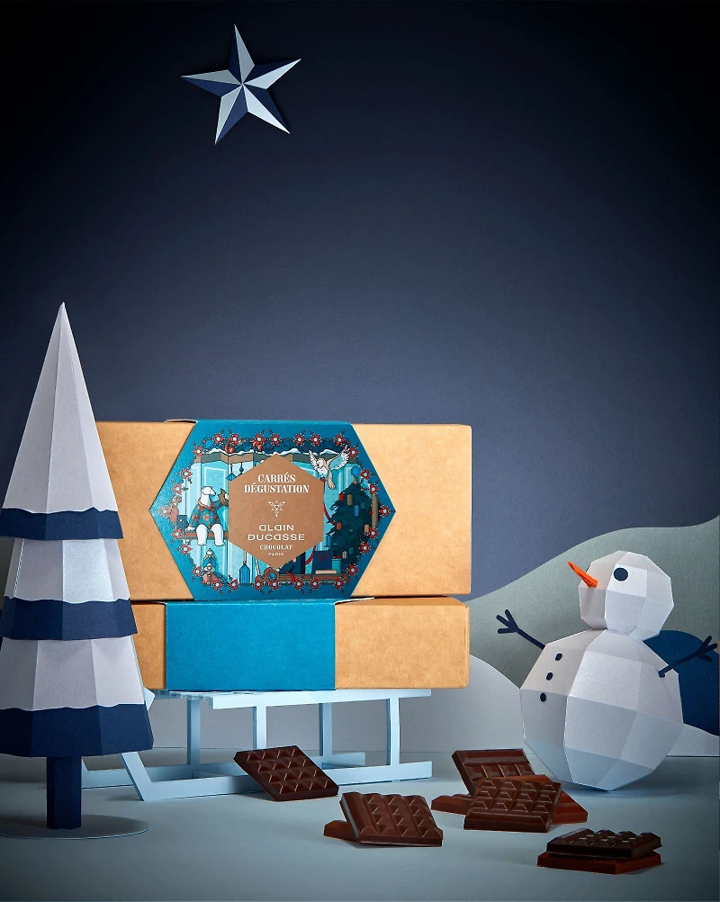 Le Chocolat Alain Ducasse Large Square Bite Box | Alain Ducasse ...