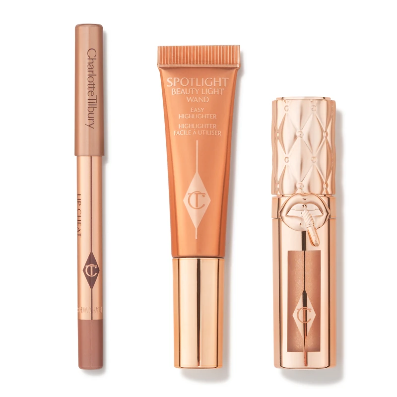 Charlotte Tilbury Super Nudes Spotlight Lip and Cheek Kit | King's Cross
