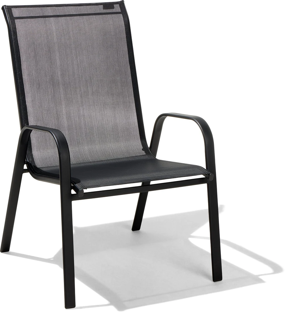 Mosaic Livingston Oversize Solid Sling Stack Chair | Hamilton Place