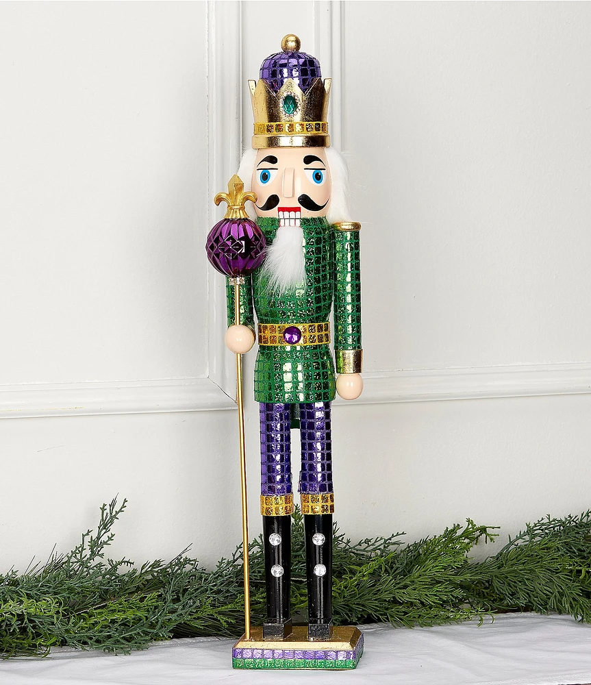 Trimsetter Mardi Gras Collection 2-ft. Nutcracker | Hamilton Place