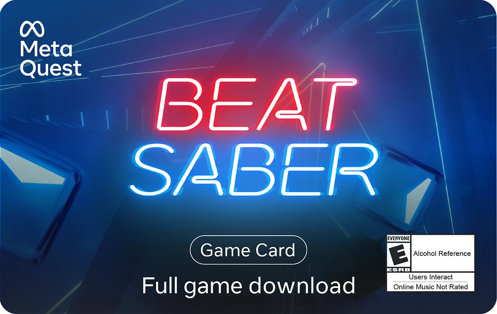 InComm Meta Quest Beat Saber Gift Card | Arden Fair