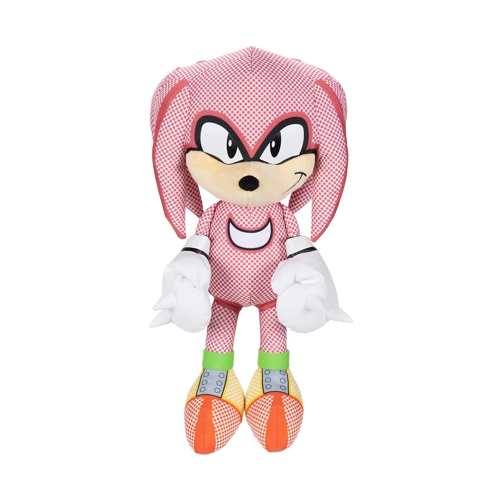 Jakks Pacific Sonic the Hedgehog Knuckles 15-in Plush Comic Con 2024 ...
