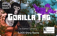 GameStop Meta Quest Gorilla Tag: 5000 Shiny Rocks In-Game Currency Gift ...
