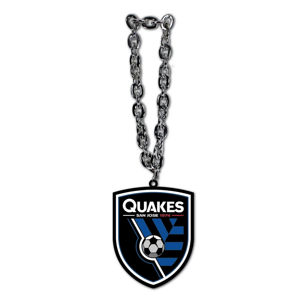 MOJO San Jose Earthquakes Team Logo Fan Chain Necklace | Hamilton Place