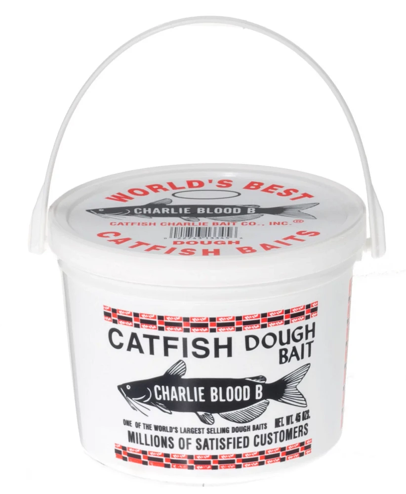 Catfish Charlie 45 oz. Type B Blood-Flavored Catfish Dough Bait ...