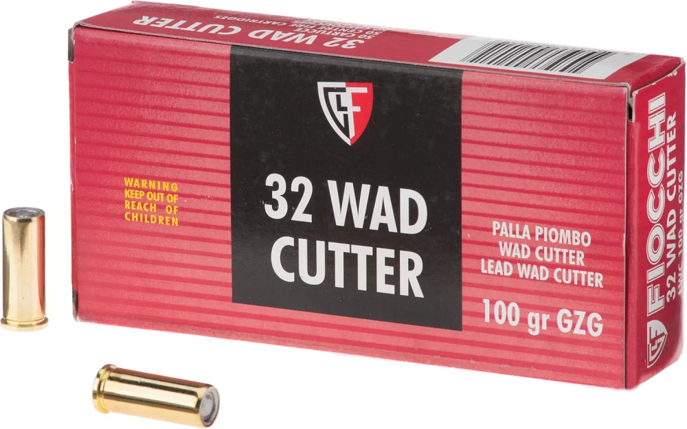 Fiocchi .32 S&W Long 100-Grain Centerfire Pistol Ammunition | Hamilton ...