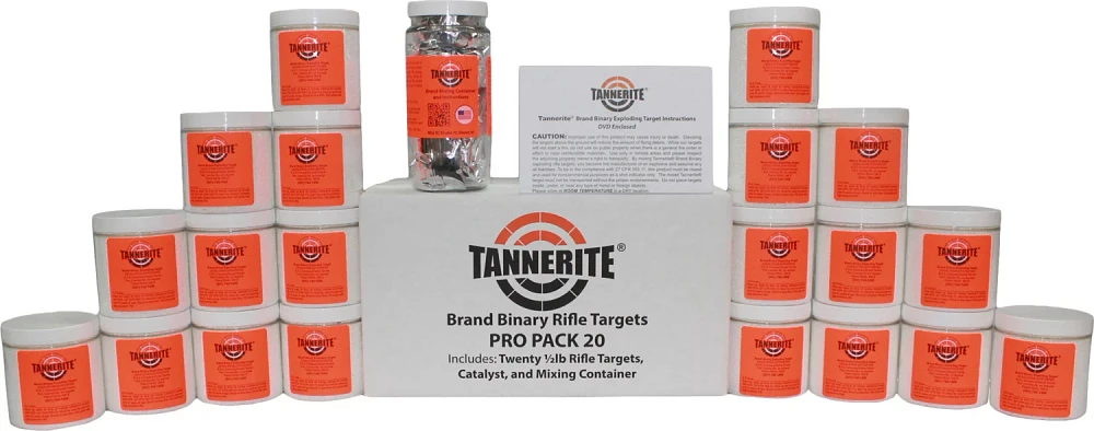 Tannerite 1/2 lb. Binary Targets 20-Pack | Hamilton Place