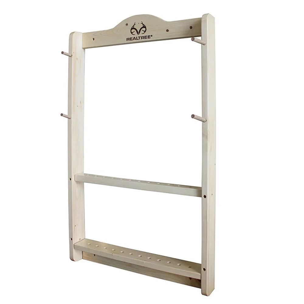Rush Creek™ Realtree 2-Compound Bow and 12-Arrow Wall Storage Rack ...