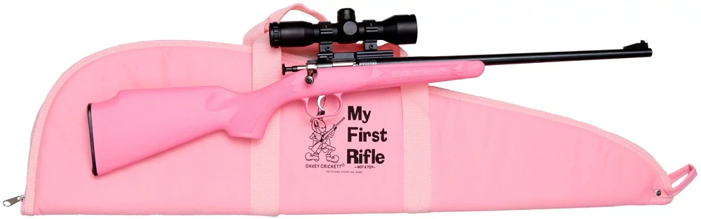 Crickett Youth Single Shot Synthetic .22 LR Bolt-Action Rifle Package ...