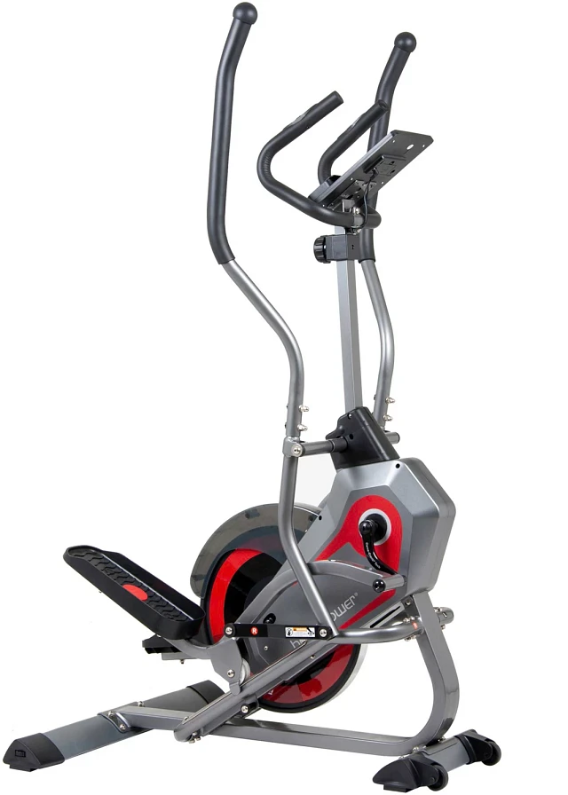 Body Power StepTrac Elliptical Stepper Workout Trainer with Curve-Crank ...