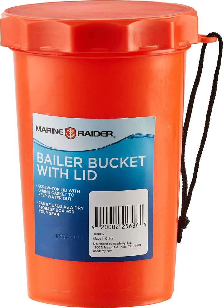 Marine Raider Bailer Bucket with Lid | Hamilton Place