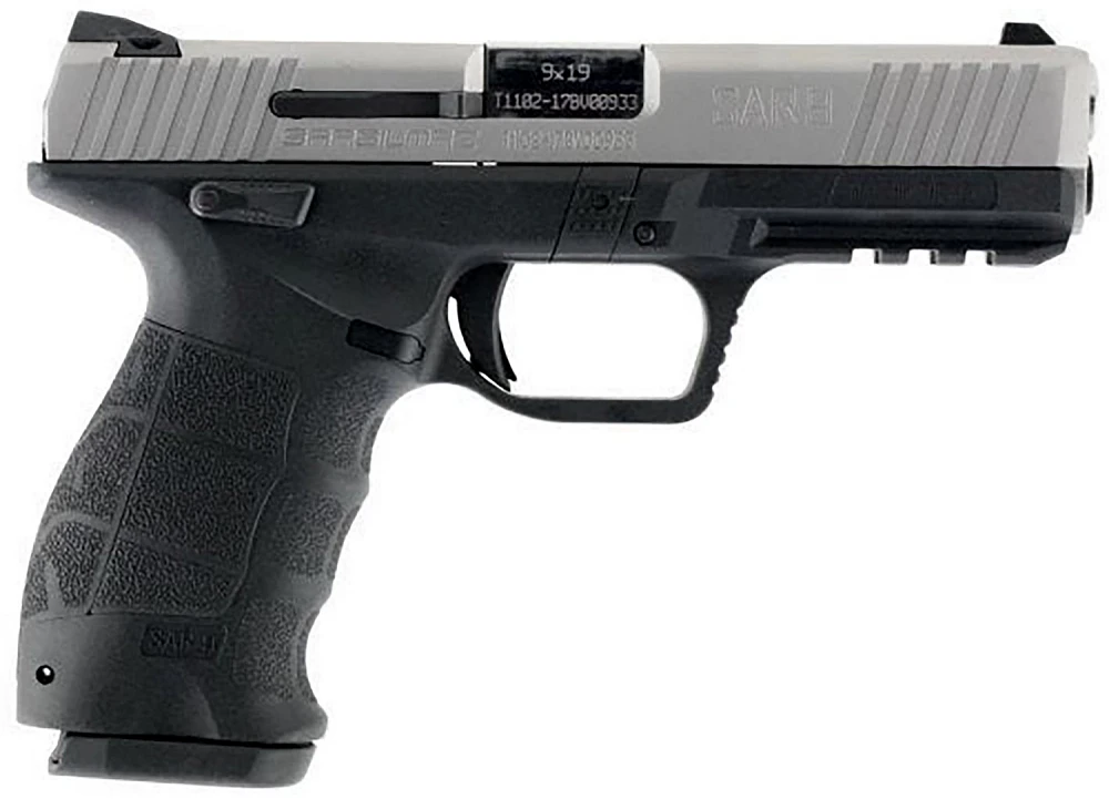 Academy Sports + Outdoors SAR USA SAR9 Compact Stainless 9mm Luger ...