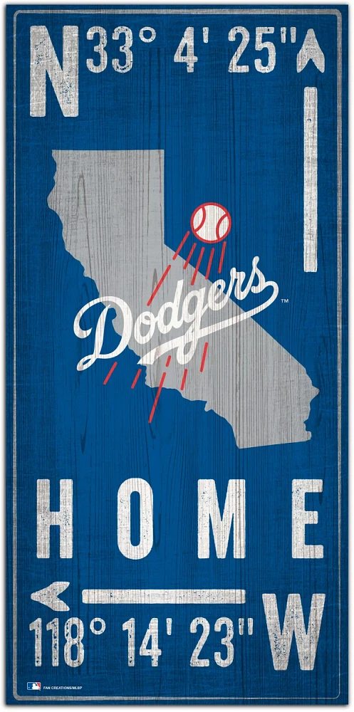Academy Sports + Outdoors Fan Creations Los Angeles Dodgers Coordinates ...