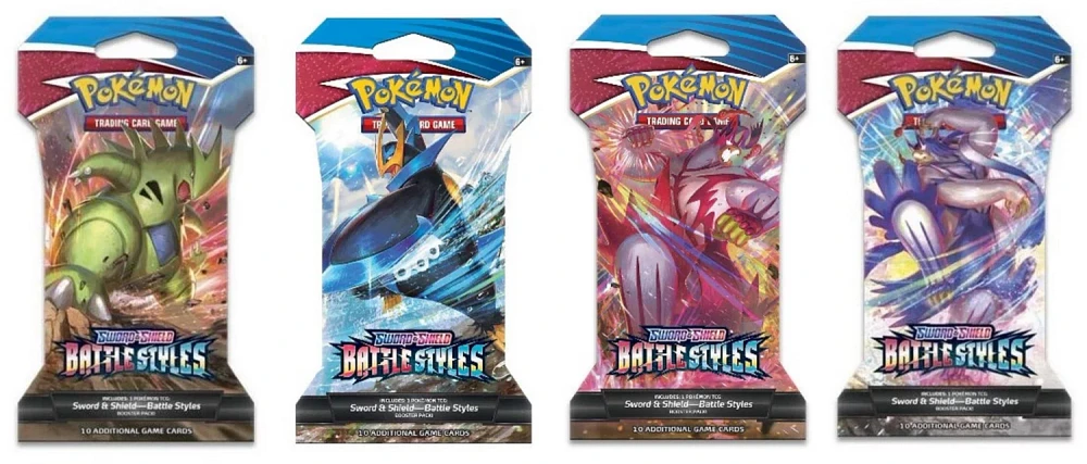 Pokemon Pokémon Sword and Shield Battle Styles Booster Pack | Hamilton ...