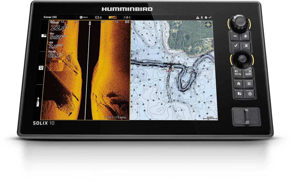 Humminbird Solix 10 Chirp Mega SI+ G3 CHO Chartplotter | Hamilton Place