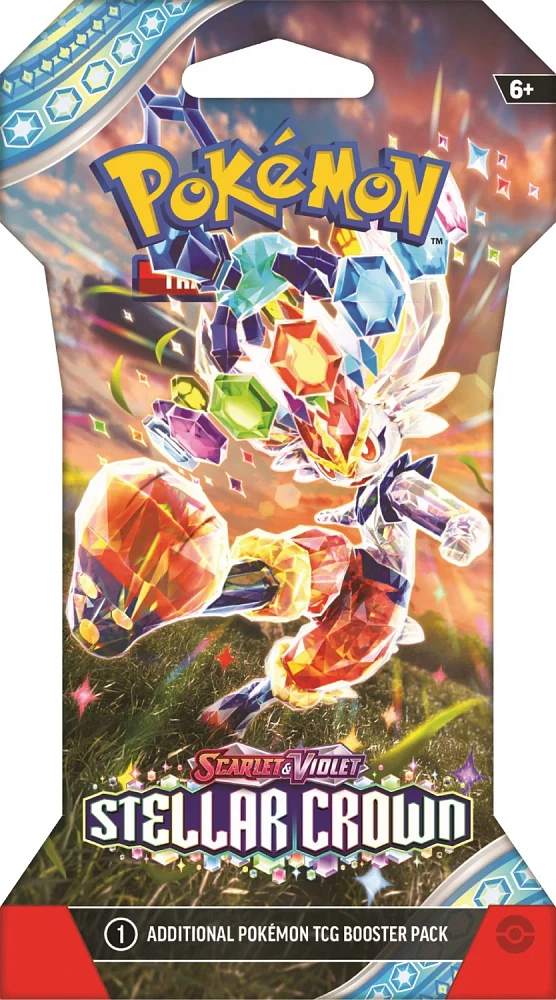 Pokemon SV7 TCG Scarlet & Violet Stellar Crown Expansion Sleeved Booster | Hamilton Place