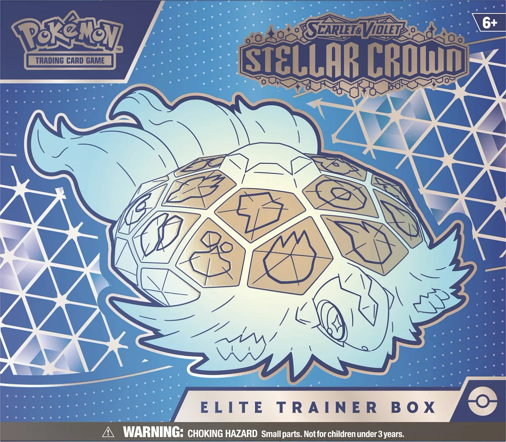 Pokemon SV7 TCG Scarlet & Violet Stellar Crown Expansion Elite Trainer Box | Hamilton Place