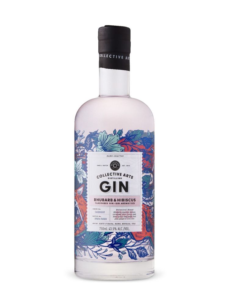 LCBO Collective Arts Rhubarb & Hibiscus Gin | Bramalea City Centre