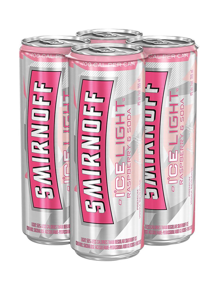 LCBO Smirnoff Ice Light Raspberry & Soda | Bramalea City Centre