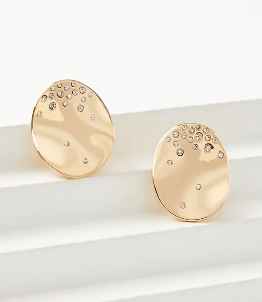 LOFT Sparkle Sculpted Stud Earrings | Hamilton Place