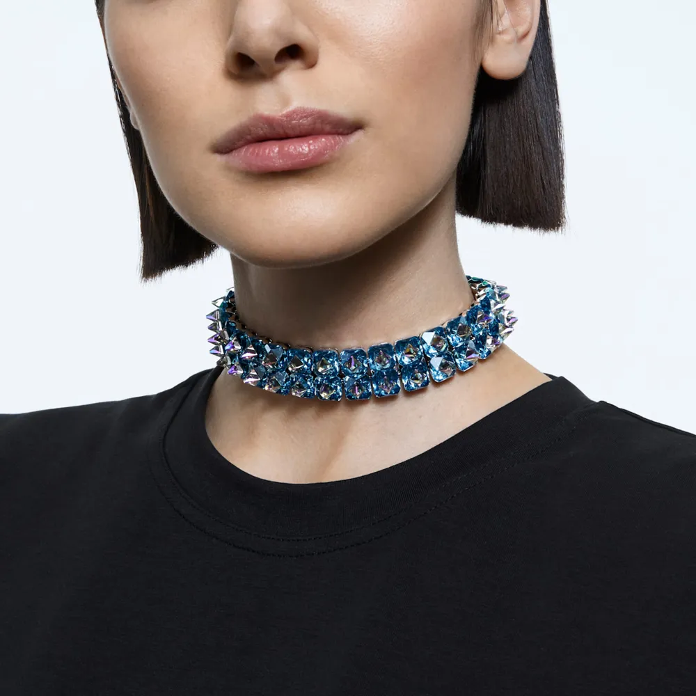 Swarovski choker set store