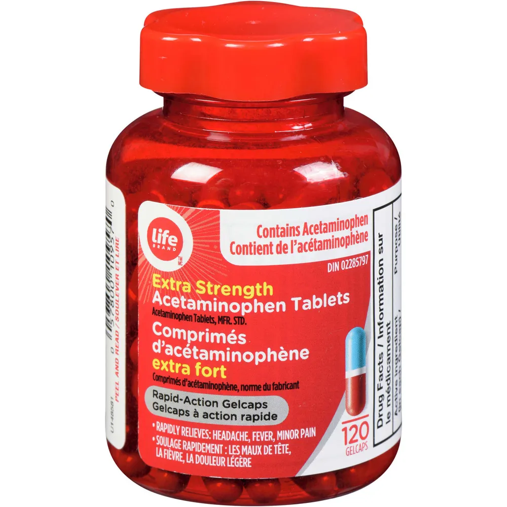 Life Brand Extra Strength Acetaminophen Tablets | Hillside Shopping Centre