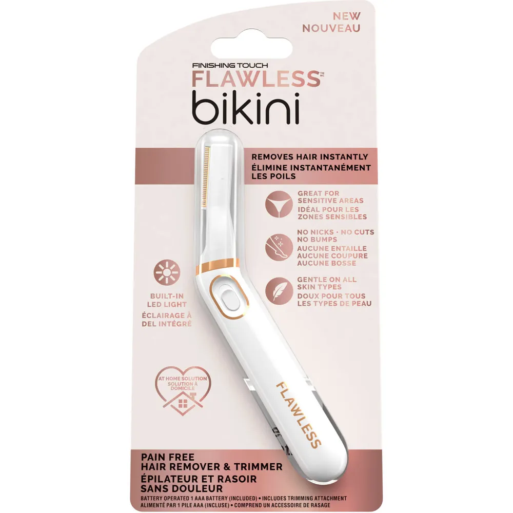 Finishing Touch Flawless Bikini Trimmer and Shaver Hair Remover ...