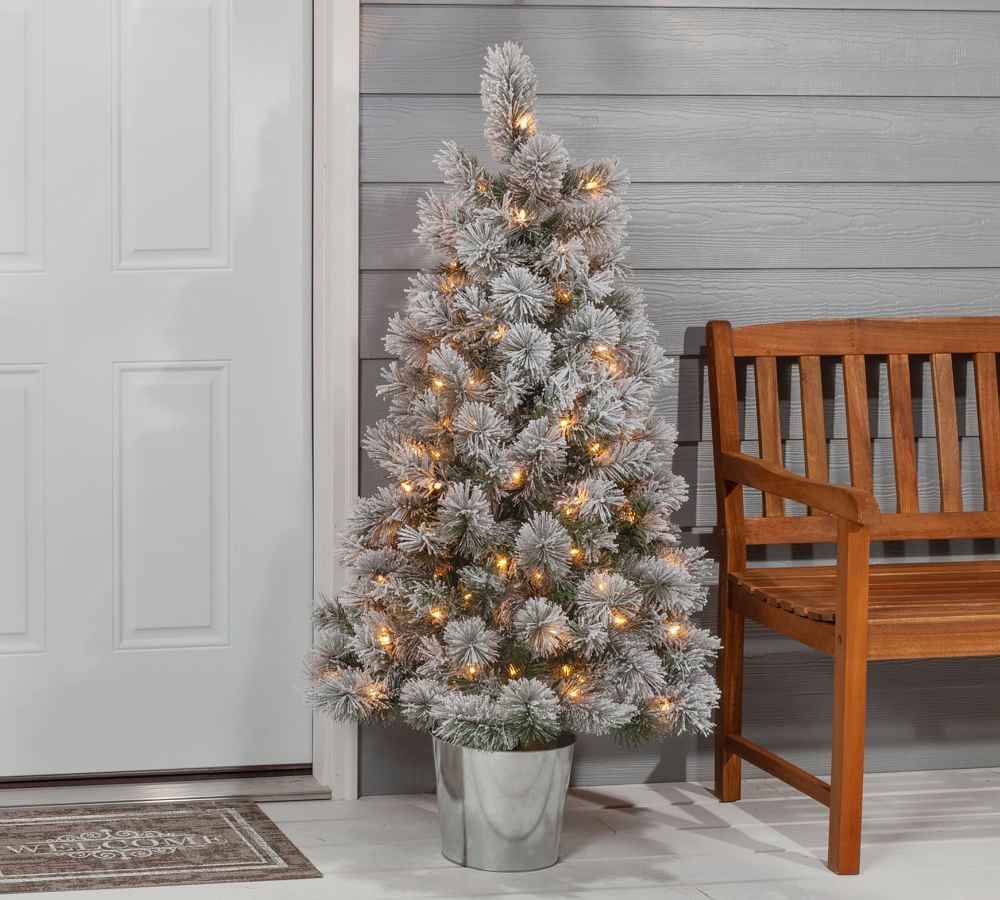 Faux Pottery Barn Christmas Trees