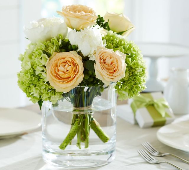 Peach Peonies Bouquet