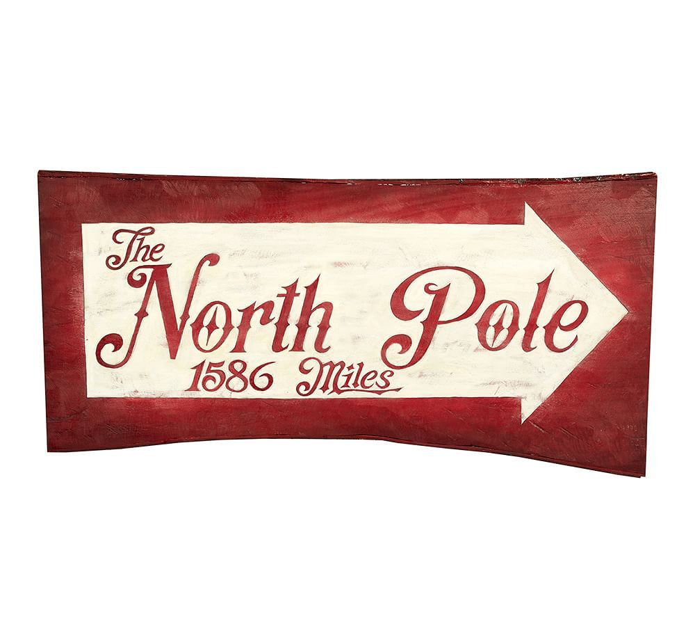 North Pole Sign