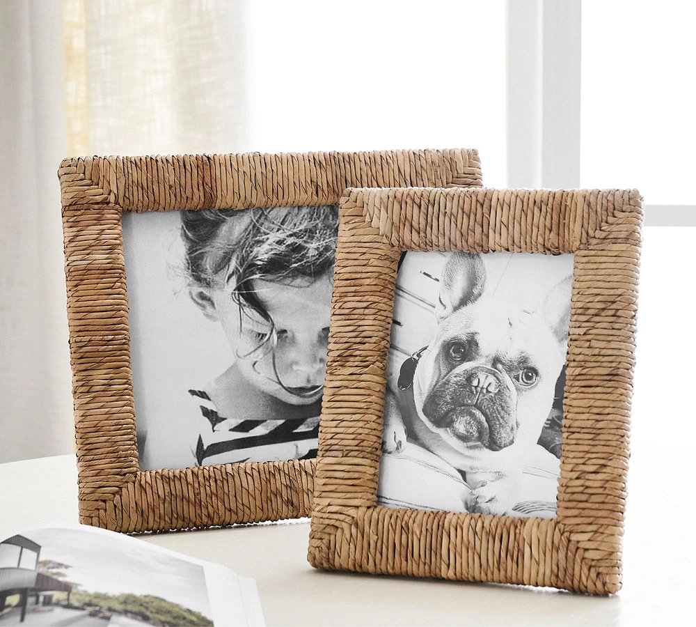 Pottery Barn Malibu Handwoven Frames | The Summit