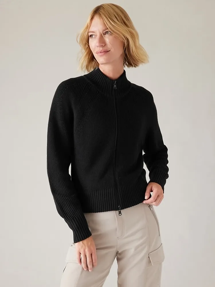 Athleta En Route Full Zip Sweater | Hamilton Place