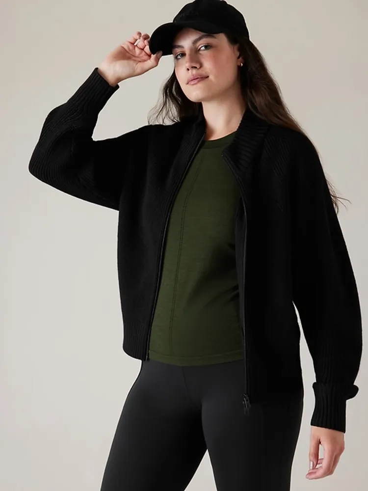 Athleta En Route Full Zip Sweater | Hamilton Place
