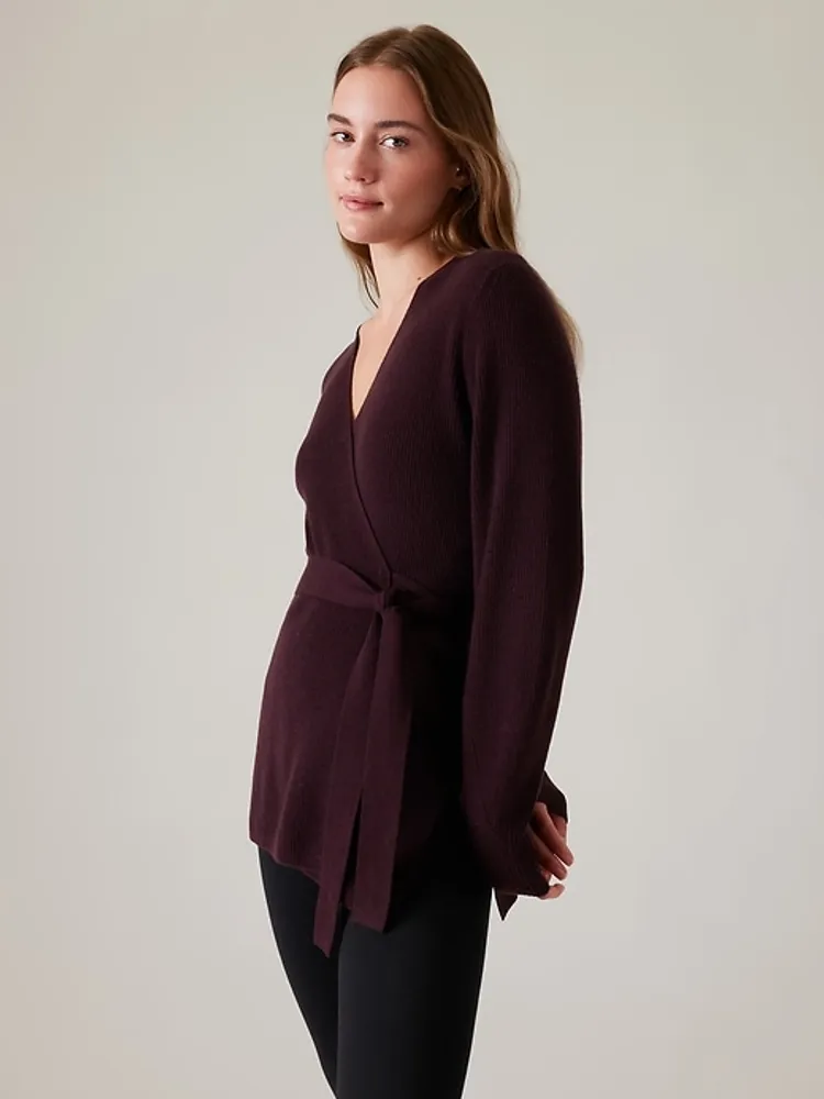 Athleta Alpine Wrap Sweater | Hamilton Place